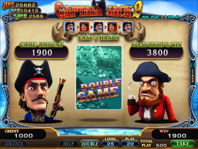 Captain Jack 2 / 25 line game by IGS - American Alpha