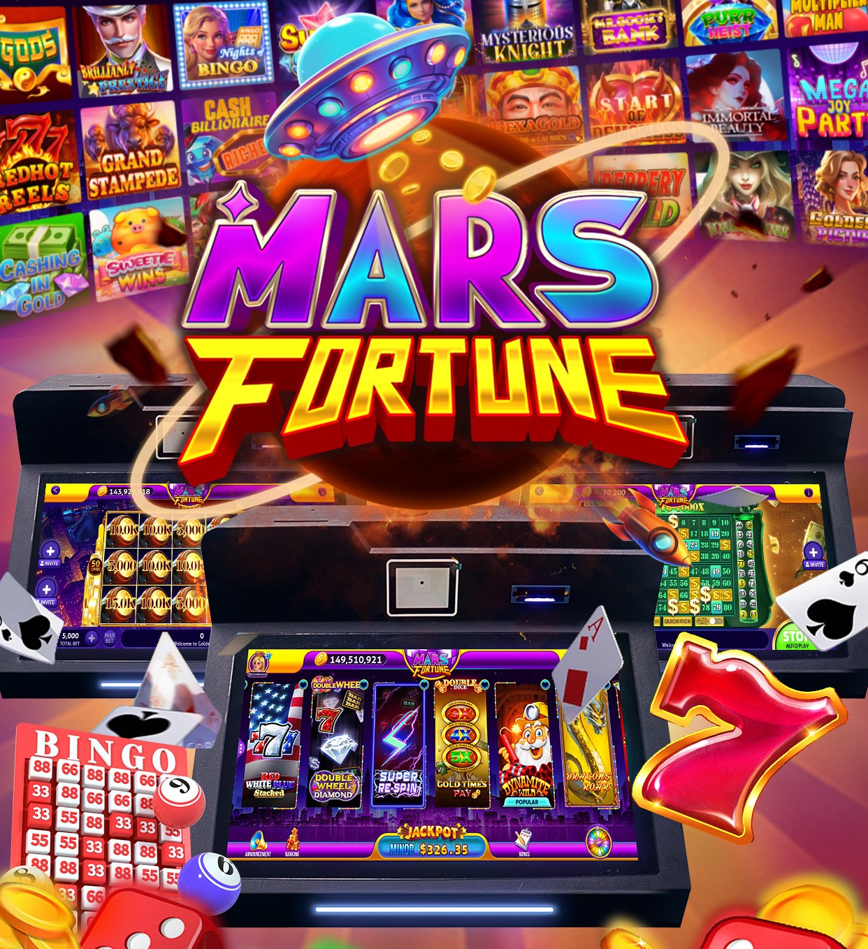 Mars Fortune Cabinet - American Alpha
